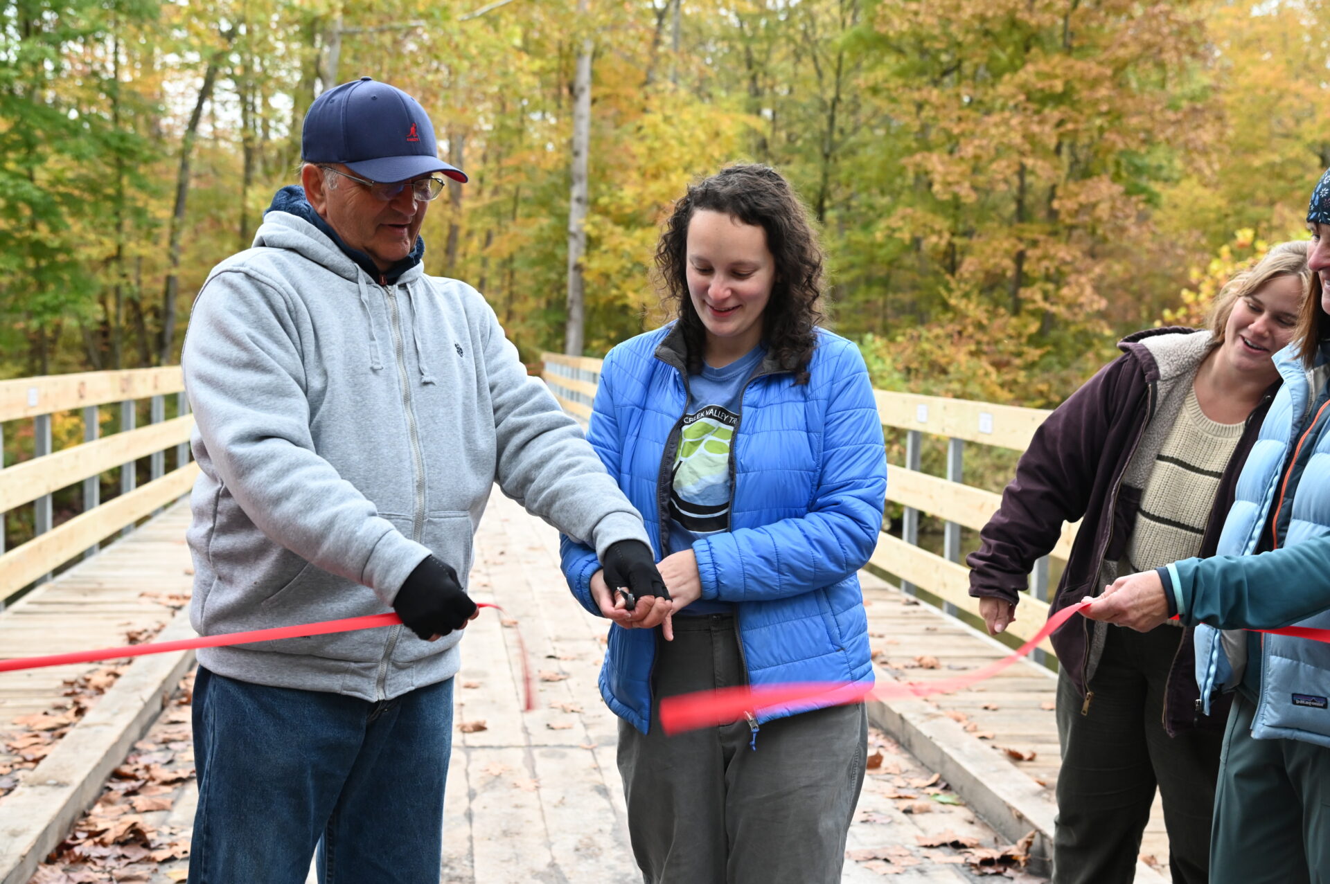 Opening the Steyer Bridge! - Mountain Watershed Association