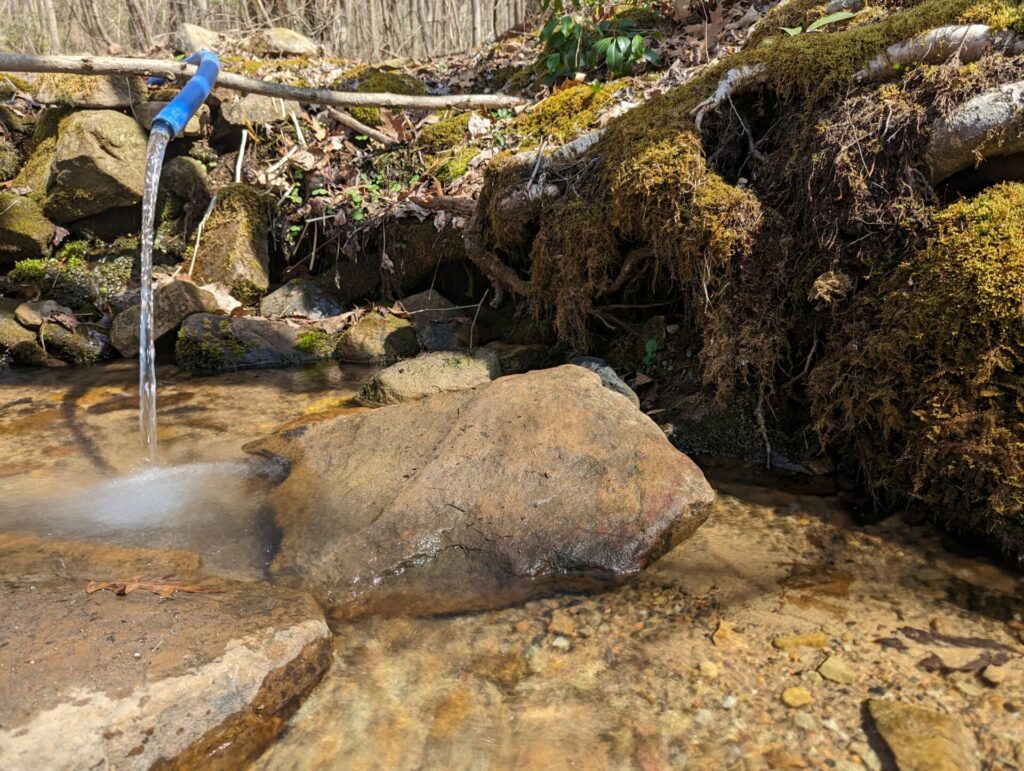 Roadside Springs Sampling - Mountain Watershed Association